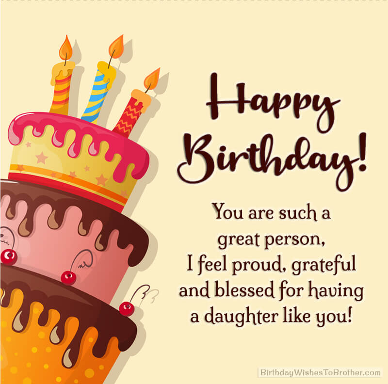 200 Birthday Wishes For Daughters